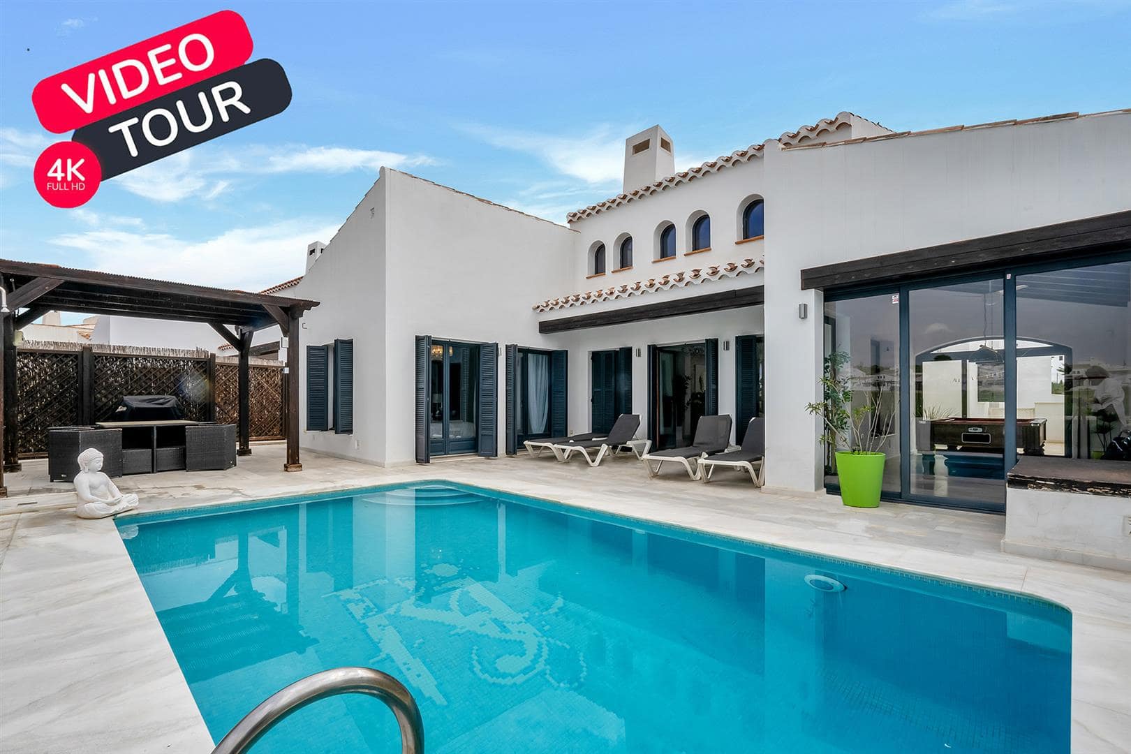 MSR-ZO5EV - Upgraded three bed villa with private pool on el valle golf ...